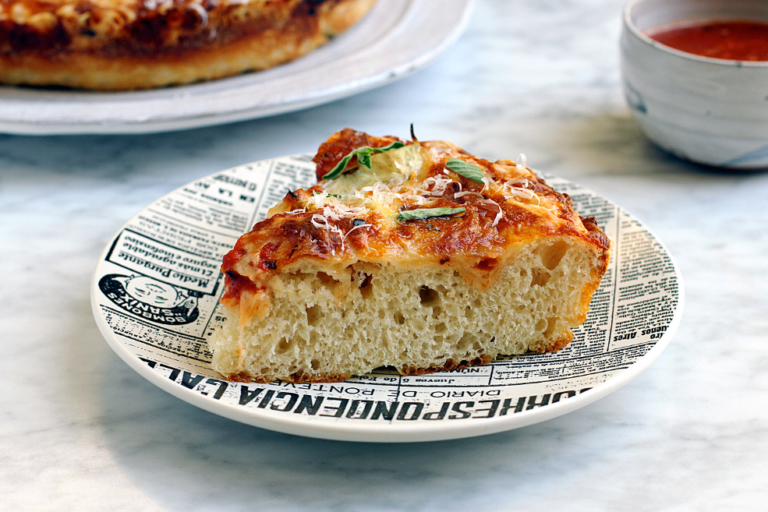 Cheesy Pan Pizza - Two of a Kind